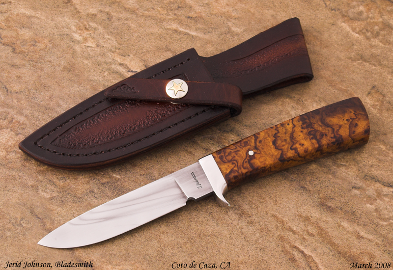 Drop Point Hunter @ Jerid Johnson Custom Handmade Knives