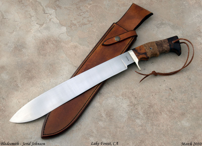 Bush Knife @ Jerid Johnson Custom Handmade Knives