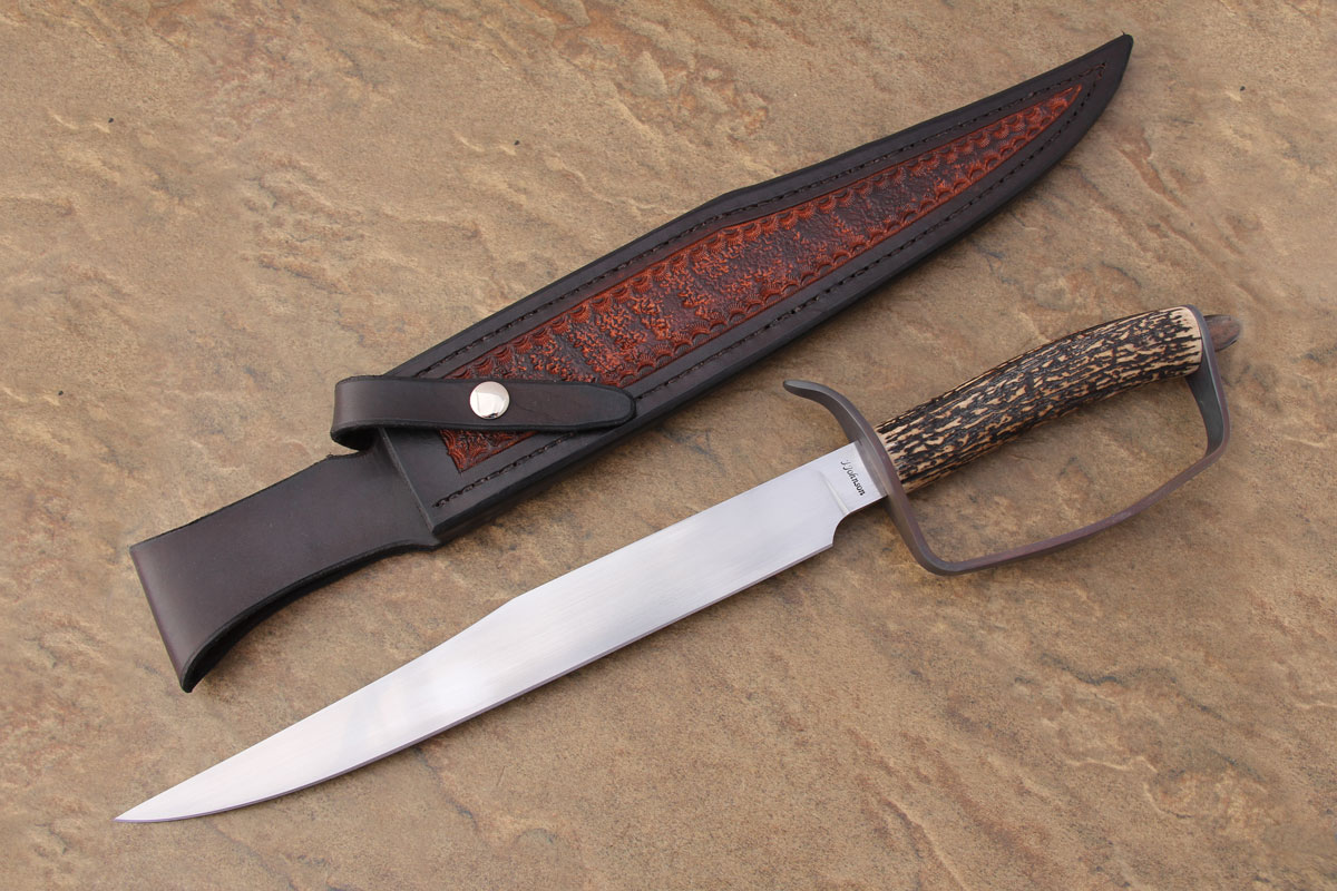 D-Guard Bowie @ Jerid Johnson Custom Handmade Knives